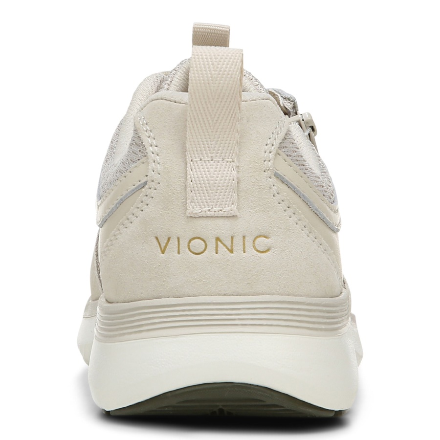 アテナ スニーカー クリーム バイオニック [VIONICJP1025] : Vionic shoes japanのフットウェア , Vionic 靴 は、あらゆる機会に対応するスタイリッシュ ...