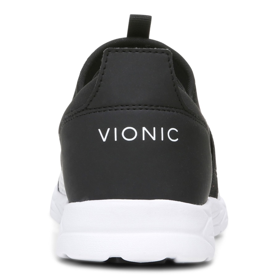 ヴィオニック ブラック カムリ スリッポン スニーカー [VIONICJP1029] : Vionic shoes japanのフットウェア ...