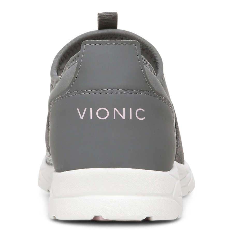 チャコール カムリ スリッポン スニーカー バイオニック [VIONICJP1028] : Vionic shoes japanのフットウェア , Vionic 靴 は、あらゆる機会に対応する ...