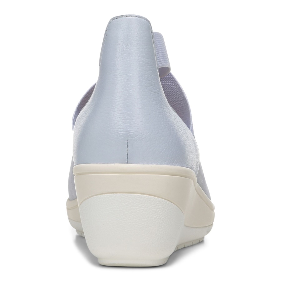 エラリー ウェッジ バイオニック ブルー ヘイズ [VIONICJP916] : Vionic shoes japanのフットウェア , Vionic 靴 は、あらゆる機会に対応する ...