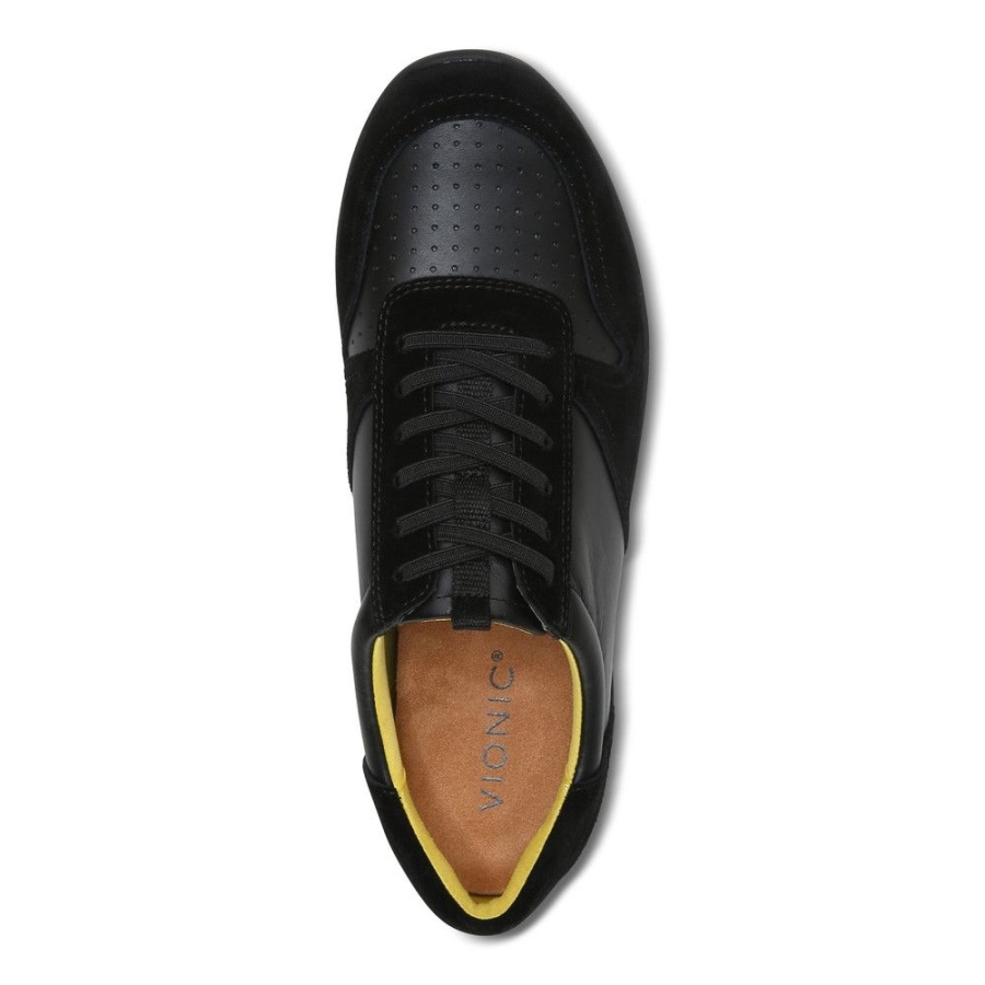 カリガントレーナー バイオニックブラック [VIONICJP154] : Vionic shoes japanのフットウェア , Vionic 靴 は、あらゆる機会に対応するスタイリッシュな ...