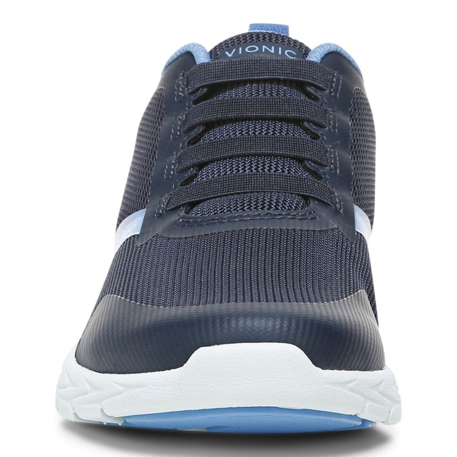 レイラ スリッポン トレーナー ヴィオニック ネイビー [VIONICJP166] : Vionic shoes japanのフットウェア , Vionic 靴 は、あらゆる機会に対応する ...