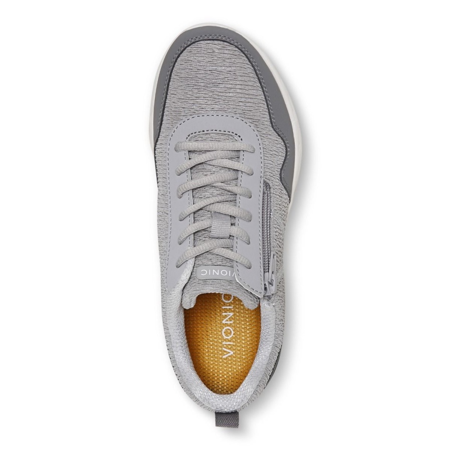 Vionic ジェッタ トレーナー ライトグレー [VIONICJP414] : Vionic shoes japanのフットウェア , Vionic 靴 は、あらゆる機会に対応する ...