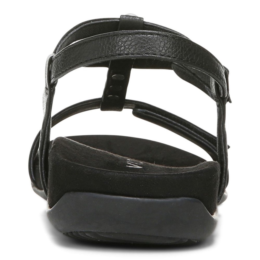 ブラック ミカ サンダル バイオニック [VIONICJP500] : Vionic shoes japanのフットウェア , Vionic 靴 は、あらゆる機会に対応するスタイリッシュな ...