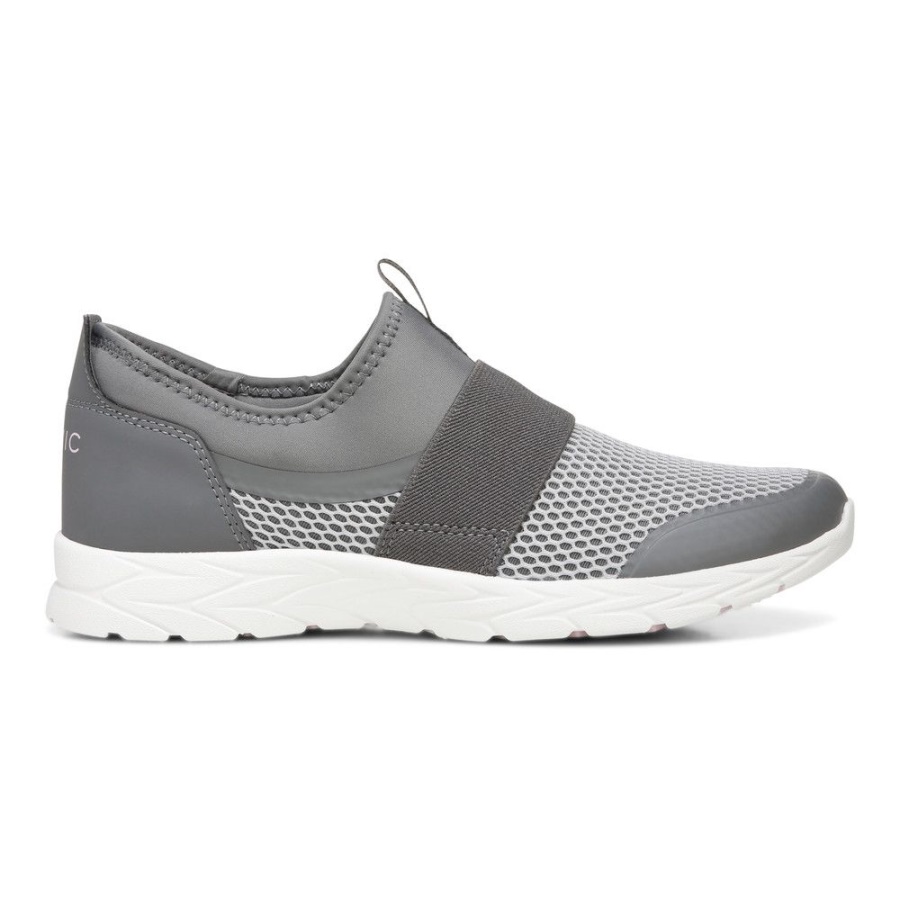 チャコール カムリ スリッポン トレーナー バイオニック [VIONICJP314] : Vionic shoes japanのフットウェア ...